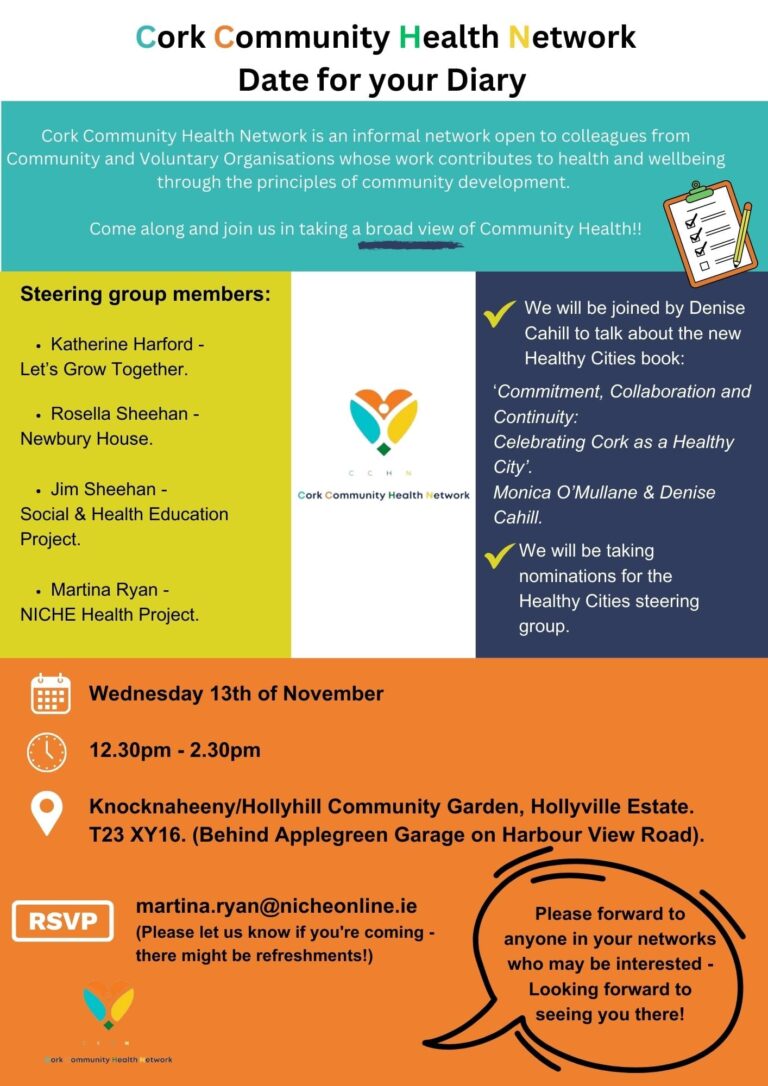 Cork Community Health Network – Let's Grow Together